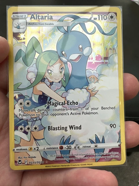 POKEMON CARD ALTARIA TG11/TG30 Trainer Gallery Rare Card Silver Tempest ...