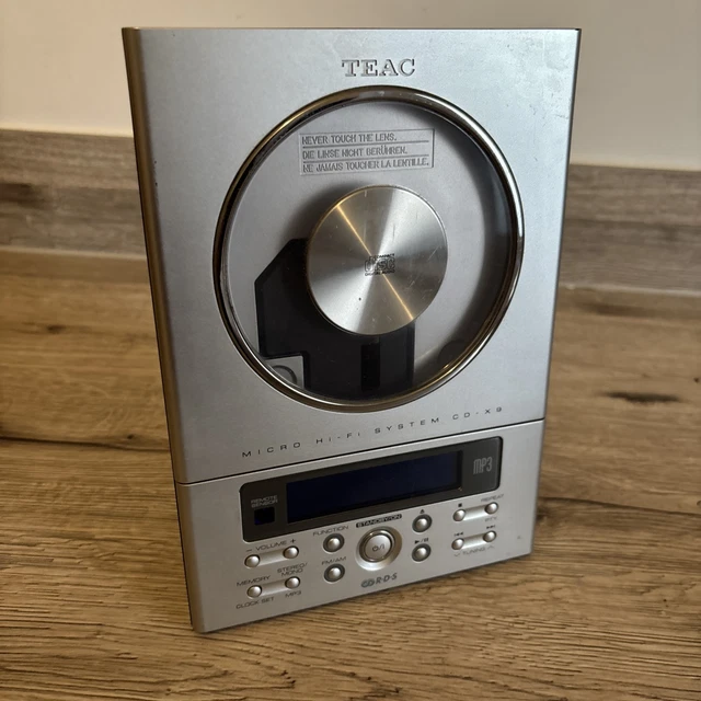TEAC MICRO HI-FI SYSTEM CD-X9 - Main Stereo Unit Only £9.99 - PicClick UK