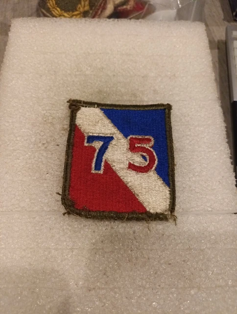 PATCH ARMEE US 75th INFANTRY DIVISION ww2 original EUR 10,00 - PicClick FR