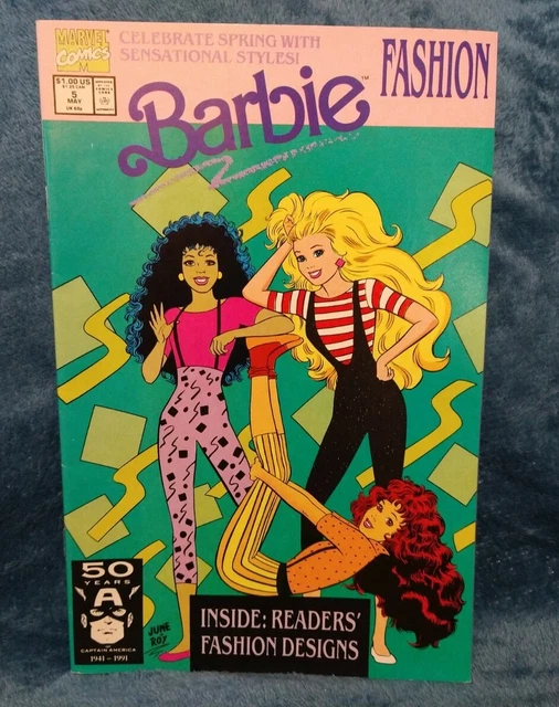 BARBIE FASHION #5 Barbie magazine comic Marvel Comics £4.72 - PicClick UK