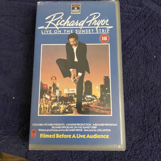 RICHARD PRYOR LIVE on the Sunset strip VHS tape £11.87 - PicClick UK