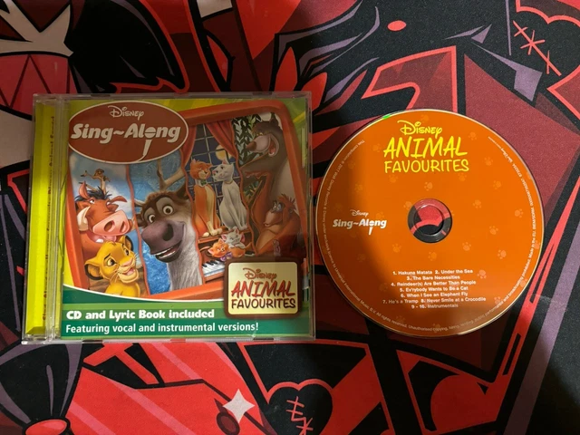 DISNEY SING-ALONG: ANIMAL Favourites by Various Artists (CD, 2017) £3. ...