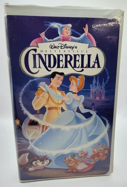 CINDERELLA DISNEYS MASTERPIECE Collection VHS Tape - Good Condition AS ...
