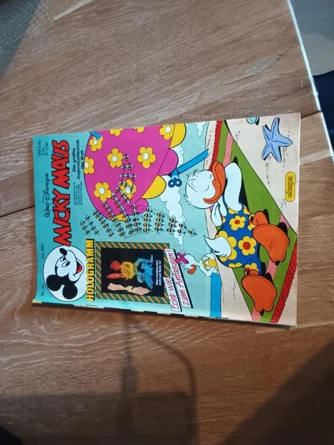 WALT DISNEY MICKY Maus Revue Nr. 24 1987 Hologramme Jeunes EUR 3,95 ...