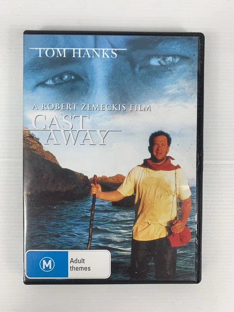 CAST AWAY DVD R4 Tom Hanks Helen Hunt Classic Survival Film £5.54 ...