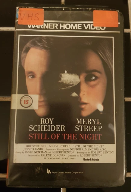 VINTAGE RARE CLAMSHELL VHS Still Of the Night Meryl Streep 1983 £2.00 ...