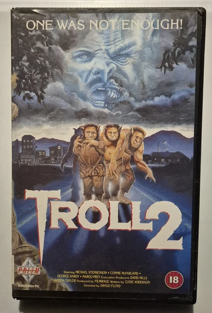 TROLL 2 VHS Horror Big Box Ex Rental Video Tape Prism PAL 1990s. £42.30 ...