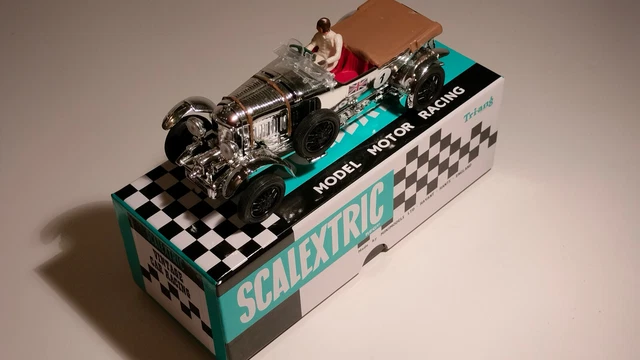 SCALEXTRIC C68 VINTAGE 1/32 Bentley blower4.5L Boîte repro Extra ! EUR ...