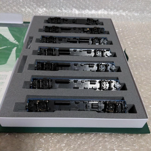 KATO N GAUGE Asakaze Gold Band 7-Car Basic Set DD51 EF65-1000 Passenger ...