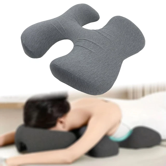 MASSAGE CHEST PILLOW Breast Cushion Memory Foam Removable Cover Soft ...