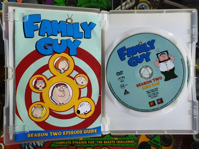 FAMILY GUY SEASON Two 2 - DVD Movie Region 4 $3.90 - PicClick AU