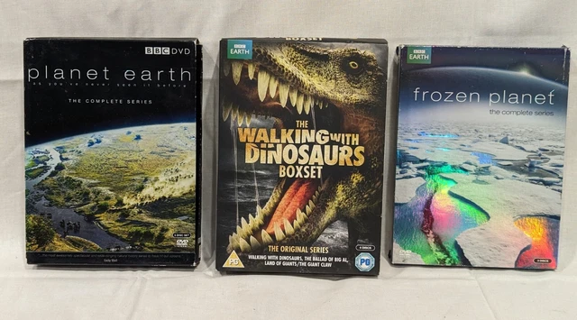 BBC EARTH DVD Bundle Planet Earth / Walking With Dinosaurs / Frozen Planet £3.99 - PicClick UK