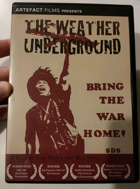 THE WEATHER UNDERGROUND - DVD - 60's Counterculture/ Radicals / THE ...