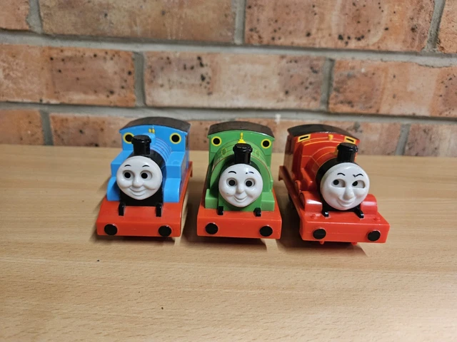 TOMY THOMAS THE Tank Engine Pull Back & Go Trains 2004 x3 Thomas, Percy ...