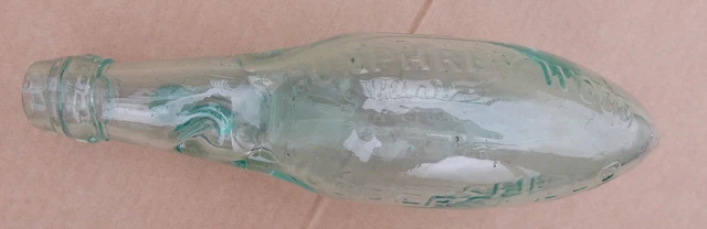 NARROW NECK 1870'S codd hamilton hybrid glass bottle Humphrey Wood ...