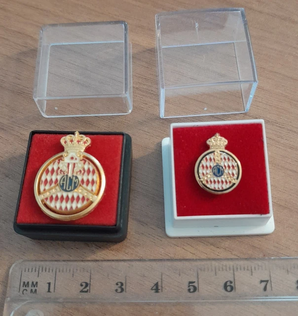 LOT DE 2 pins Automobile Club de Monaco ACM Lapel, Badge, Emblème ...