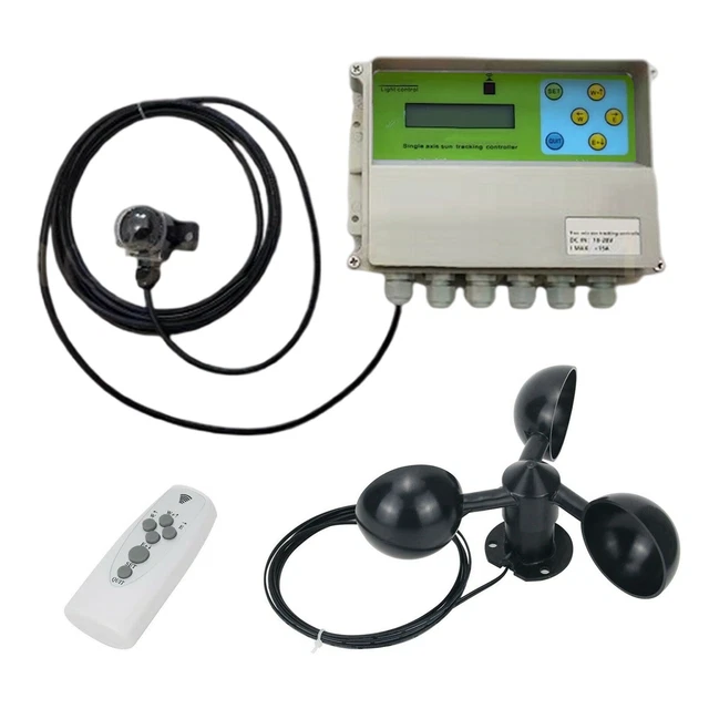XMYC-1 SINGLE AXIS Solar Tracker Controller Set Solar Automatic Tracking System EUR 99,99 ...
