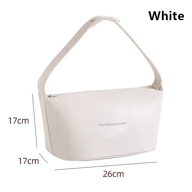 PU PORTABLE INSULATED Bento Food Lunch Box Thermal Bag Outdoor Picnic ...