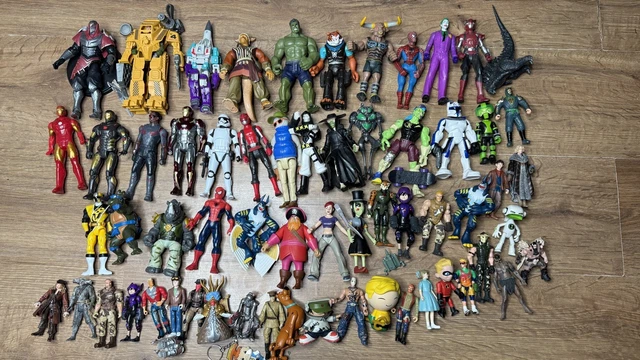 BUNDLE OF COLLECTIBLE action figures £1.16 - PicClick UK