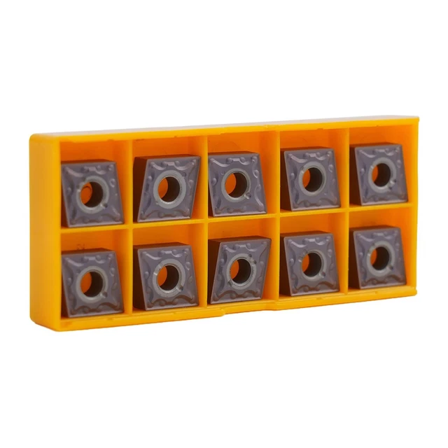 ENSEMBLE D'INSERTS DE tournage en carbure 10 pi ces cnmg 431 Cnmg120404 pour us EUR 23,02 ...