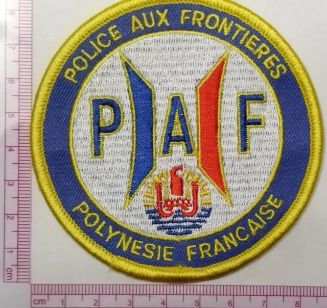 ECUSSON POLICE GENDARMERIE Patch Badge Paf Frontiere Polynesie 987 ...