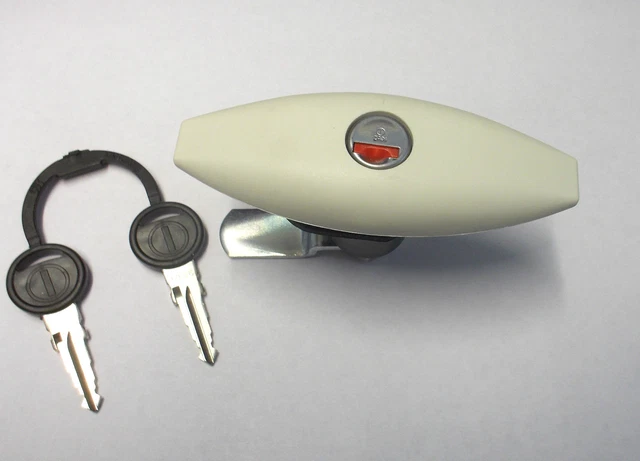 OVAL ZADI DOOR Lock for Access Locker Compartment Caravan Motorhome ...