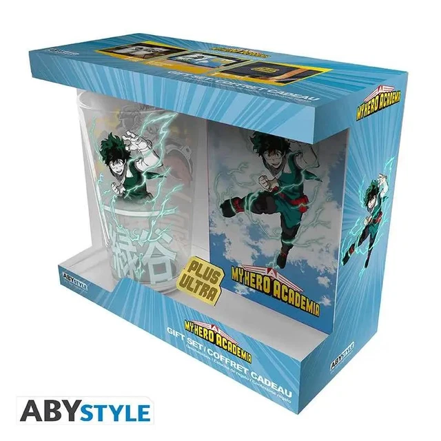 MY HERO ACADEMIA Heroes Glass Pin Pocket Notebook Set EUR 33,94 ...