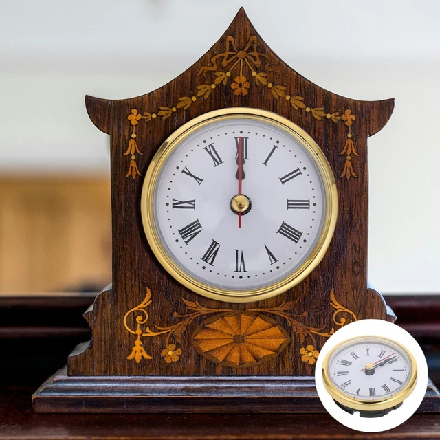 EDGE ROUND CLOCK Face With Roman Numerals For Clock Repair Kit $18.02 ...