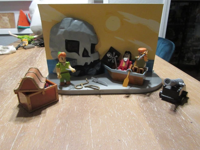 DISNEY ADVENTURERS &MEGA Minis" Action Pack, Peter Pan, LEGO-like £9.43 ...