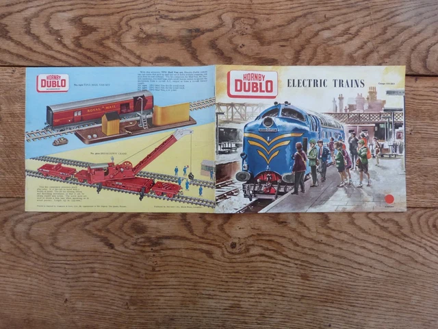 CATÁLOGO ELÉCTRICO HORNBY Dublo -VERSIÓN DE EXPORTACIÓN RARA AÑOS 60 ...