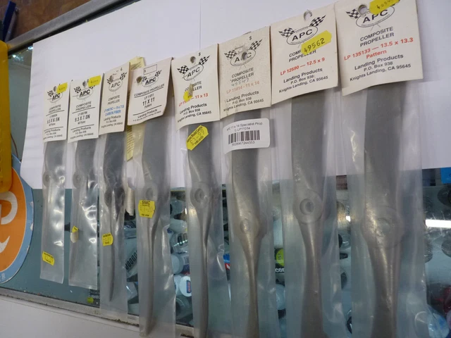 APC NITRO MODEL Engine Propeller Deal R/C Nitro Flying Props Bargin O.s ...