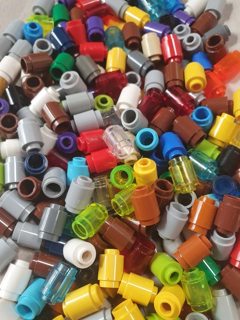 LEGO® 10X STEIN Rund Brick Round Noppe 1x1 - 3062b - versch. Farben EUR 1,10 - PicClick DE