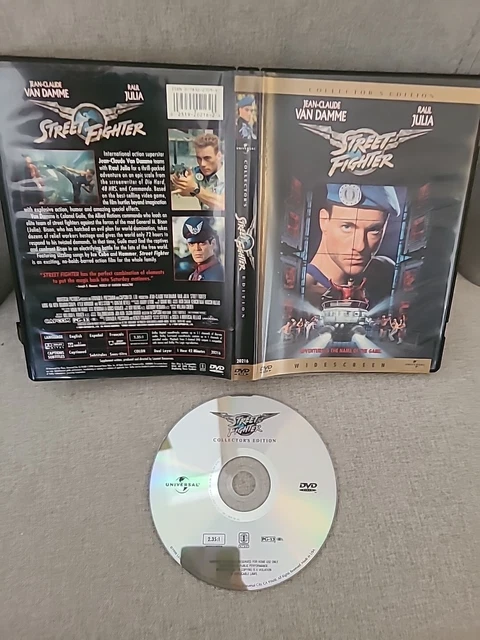 JEAN CLAUDE VAN Damme, Street Fighter, DVD PV6 $6.89 - PicClick CA