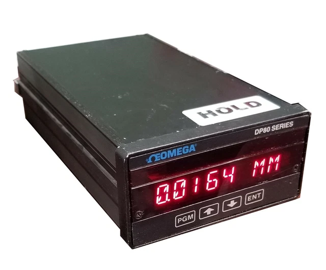 OMEGA DP87 5 Digit Precision Strain Gauge Indicator DP80 Series 400Hz ...