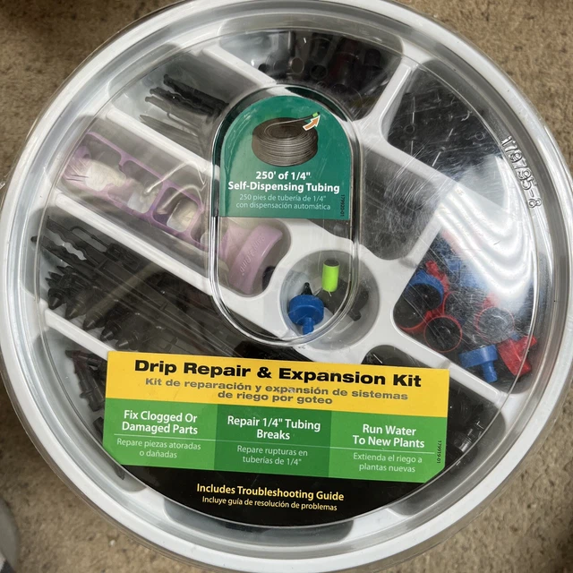 RAIN BIRD DRIPPAILQ Drip Irrigation Repair and Expansion Kit $34.98 ...