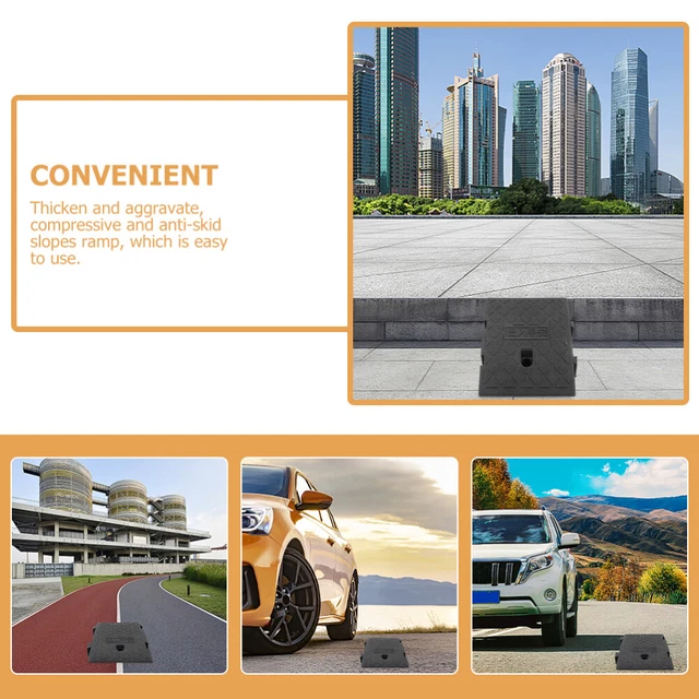 RAMPE PORTATILI RAMPA inclinata rampa in plastica per auto outdoor ...