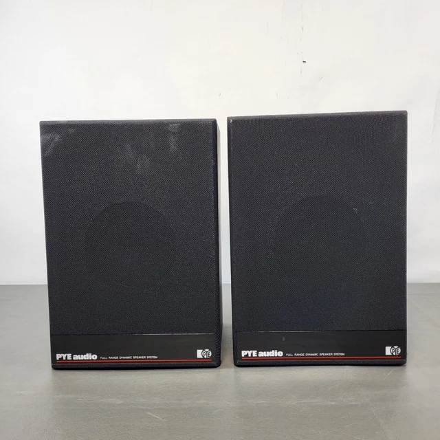 VINTAGE PYE AUDIO Speakers ST6120-35 Full Range Dynamic Speaker System ...