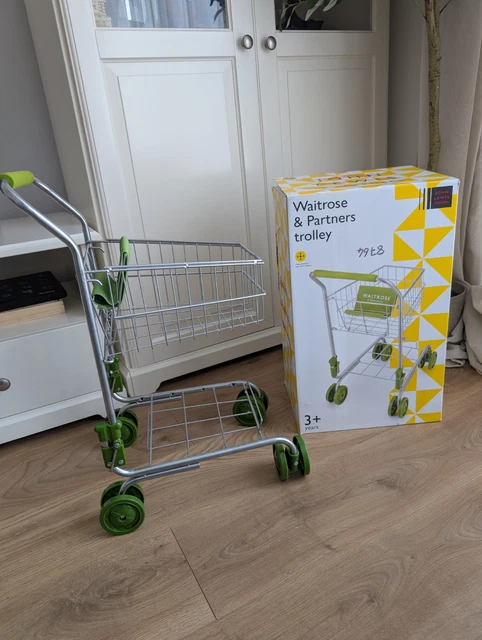 JOHN LEWIS WAITROSE Shopping TrolleyKids Toy *Read Description -faulty ...