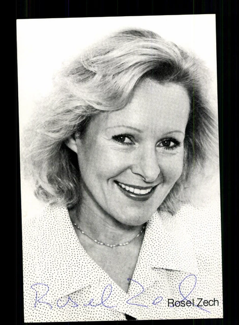 ROSEL ZECH AUTOGRAMMKARTE Original Signiert + F 3202 EUR 6,99 - PicClick DE