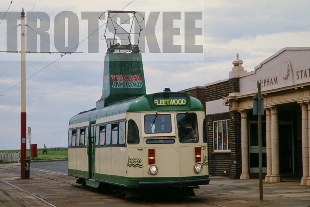 35MM SLIDE BLACKPOOL Transport Single Decker Tram Strassenbahn 630 1997 Original £4.98 - PicClick UK