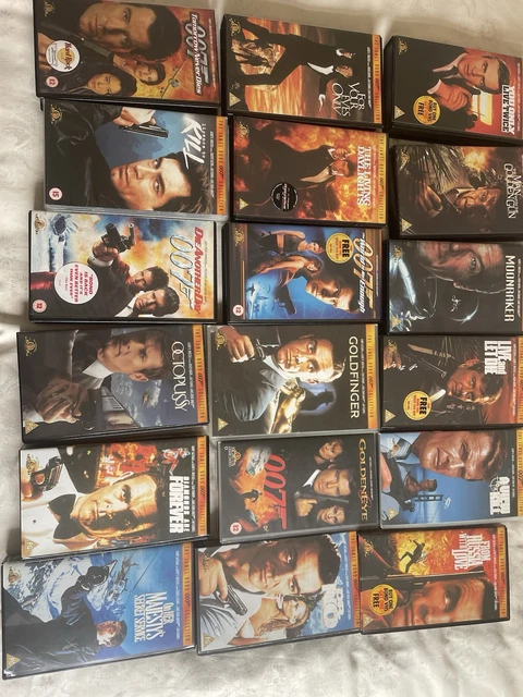 JAMES BOND VIDEOS £16.32 - PicClick UK