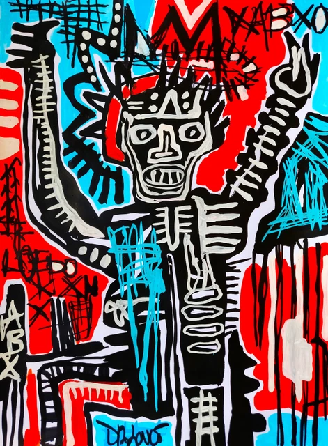 DR. LOVE BASQUIAT Mario Schifano Keith Haring Banksy Mimmo Rotella Mark ...