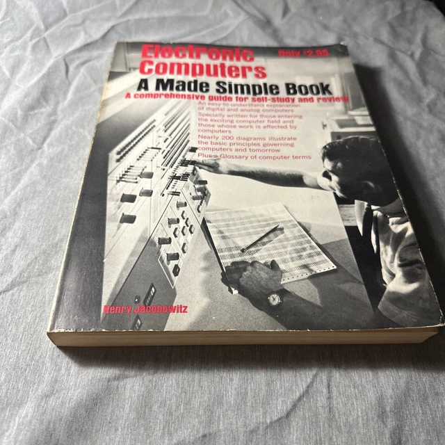 ELECTRONICS COMPUTERS A Made Simple Book by Henry Jacobowitz 1963 $17. ...