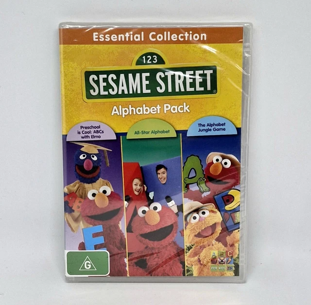 SESAME STREET ALPHABET Pack Essential Collection DVD Region 4 NEW ...