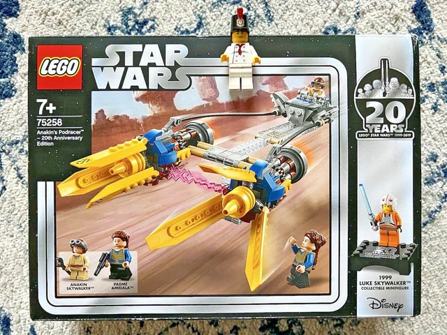 [NEW] LEGO 75258 STAR WARS EPI Anakins Podracer LUKE PADME 20th ANN ...