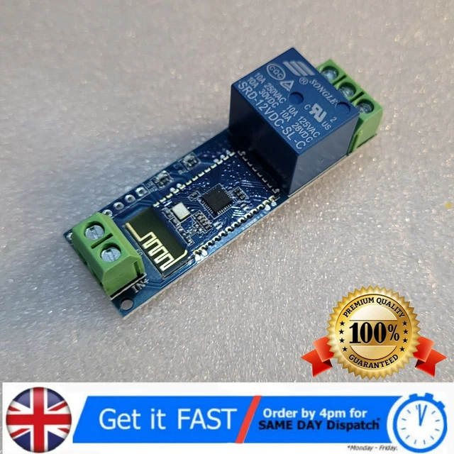 REMOTE CONTROL RELAY Module Switch 12V IOT Wireless Module 🇬🇧 £9.99 ...
