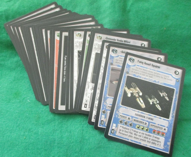 STAR WARS CCG/TCG - (Un Nouvel Espoir) Tous Les 27 Côté Lumière Uncommons (Bb) EUR 2,28 ...