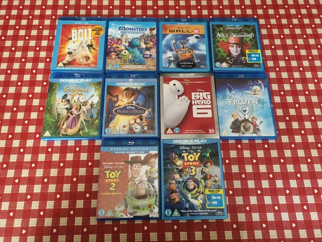 DISNEY & PIXAR Blu Ray 10 Movie Bundle £12.95 - PicClick UK