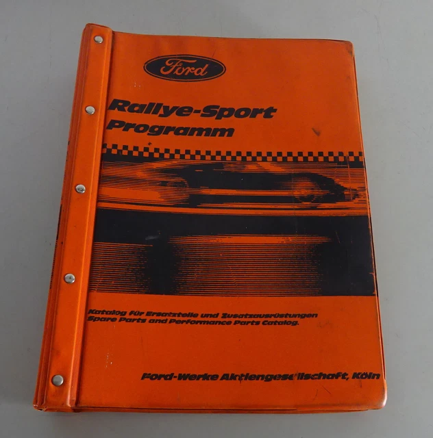 Ford Capri Parts Catalogue FOR SALE! - PicClick UK
