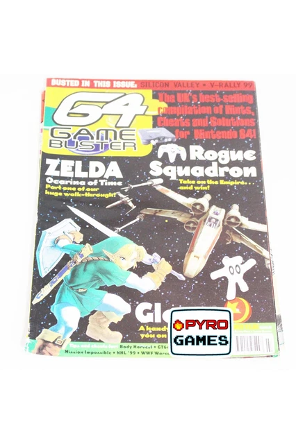 N64 GAME BUSTER Magazine - Volume 1 Issue 7 - Zelda Ocarina Of Time £12 ...